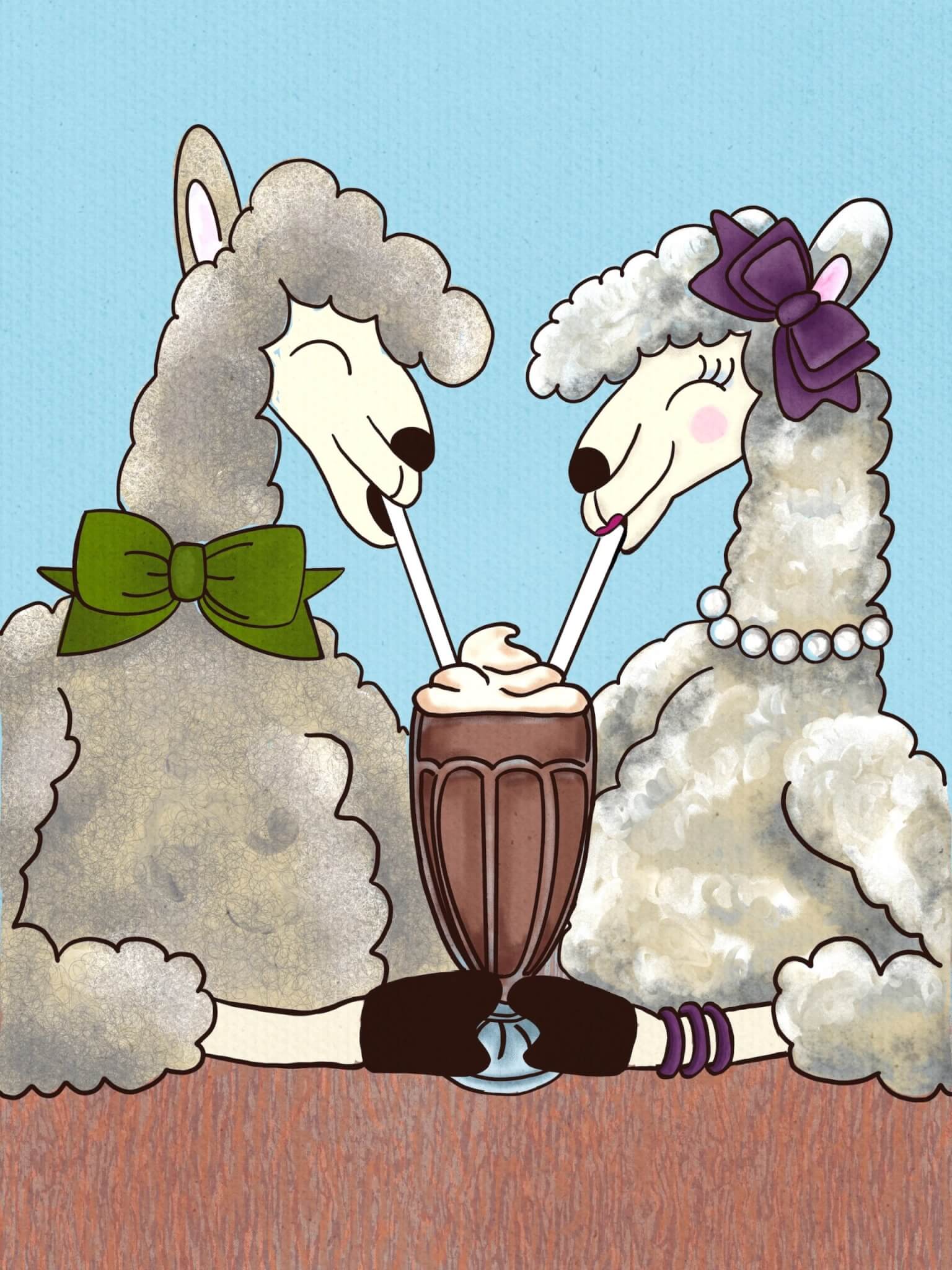 Charming Llamas – Clever Christie